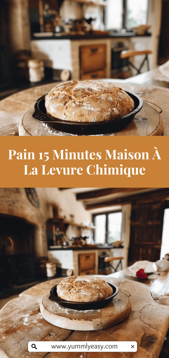 Pain 15 Minutes Maison À La Levure Chimique