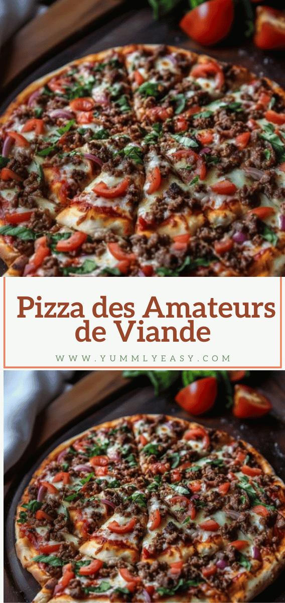 Pizza des Amateurs de Viande [35 Minutes] - Yummly Easy