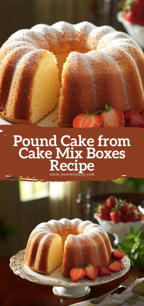 Pound Cake from Cake Mix Boxes Recipe - Yummly Easy