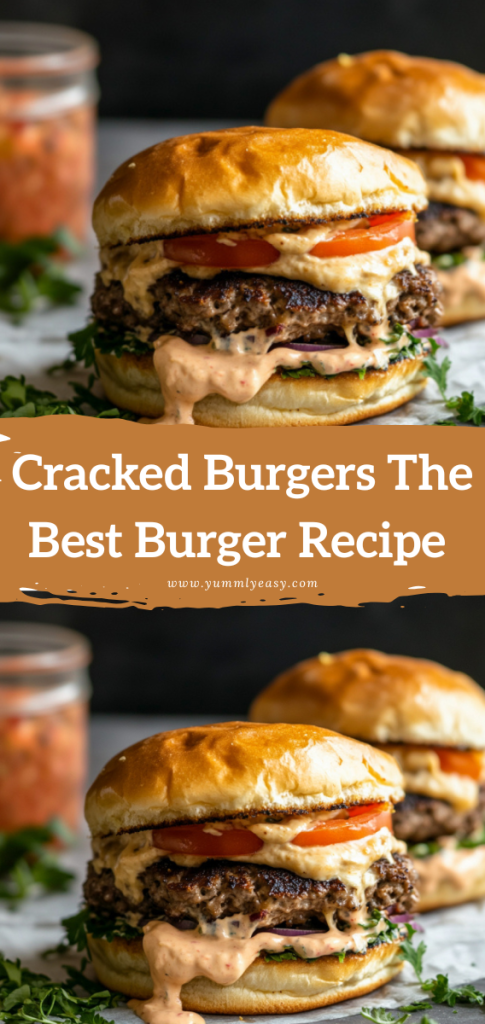 Cracked Burgers The Best Burger Recipe You'll Ever Try