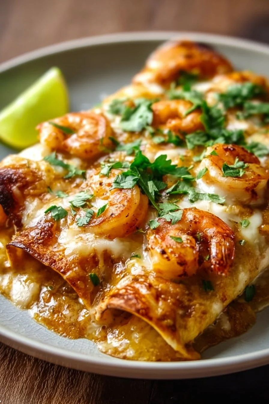 Irresistible Creamy Shrimp Enchiladas for Potluck Parties