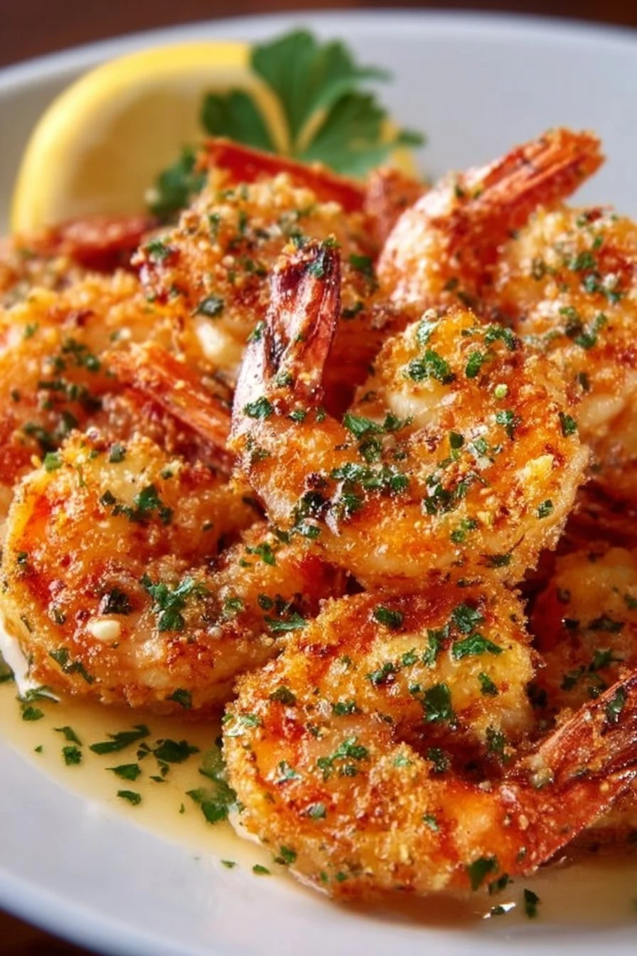 Crunchy Red Lobster Shrimp Scampi for Potluck Parties