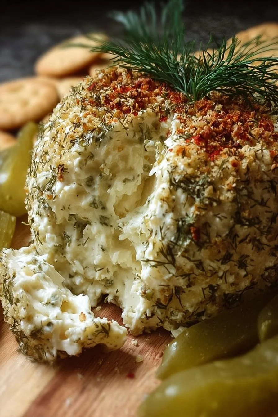 Dill Pickle Cheese Ball