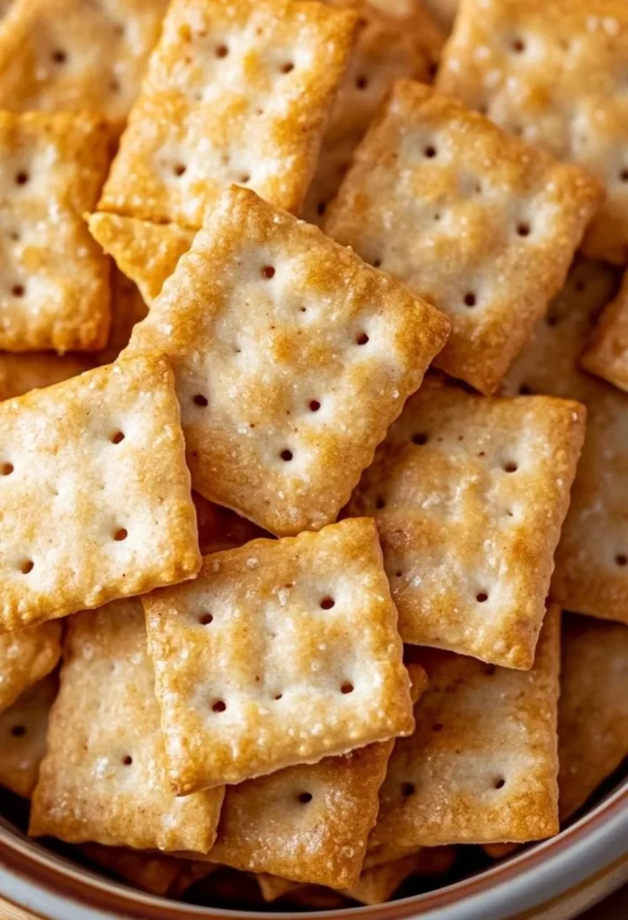 Savory Homemade Crackers